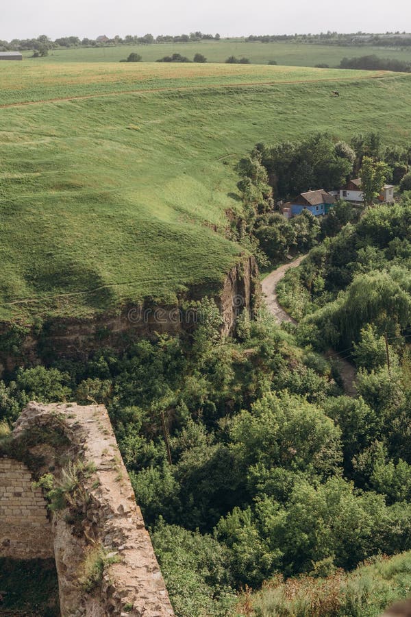 Old Historical Fortress Stone Fortification Middle Ages Stock Image ...