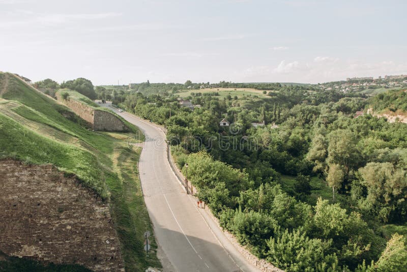 Old Historical Fortress Stone Fortification Middle Ages Stock Image ...