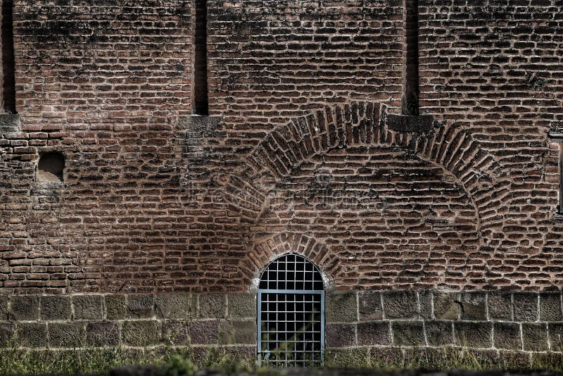 Old Historical Wall Gate Pune Stock Photo - Image of building, house ...
