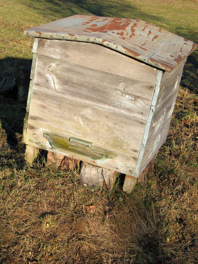 Old hive stock image. Image of village, wooden, autumn - 325103