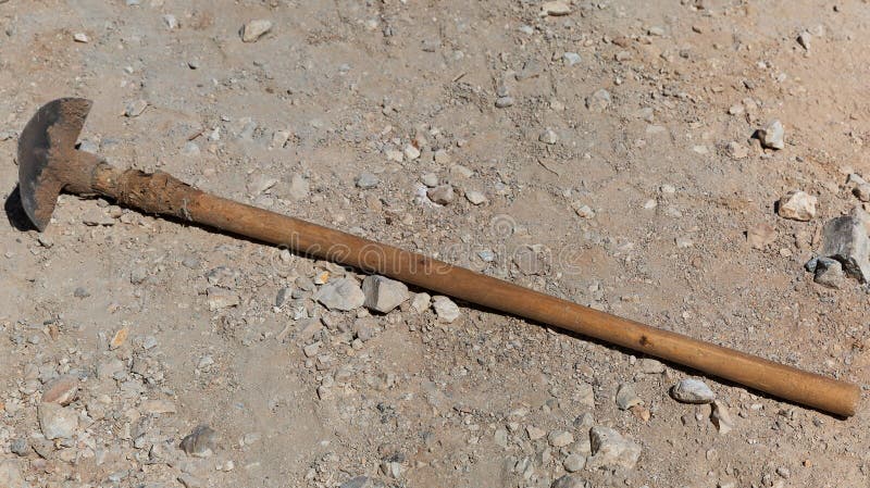 Old hoe stock photo. Image of closeup, spade, industry - 53857956