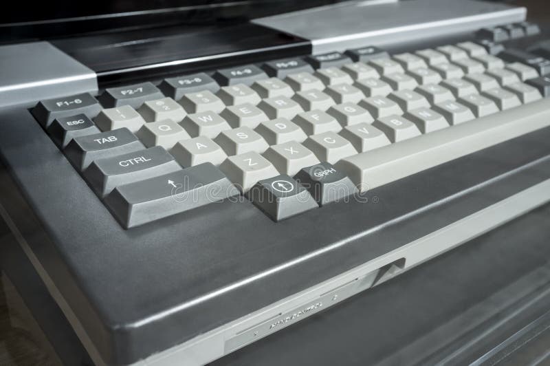 Old 1984 Home Computer, MSX 1 Family Stock Photo - Image of data ...