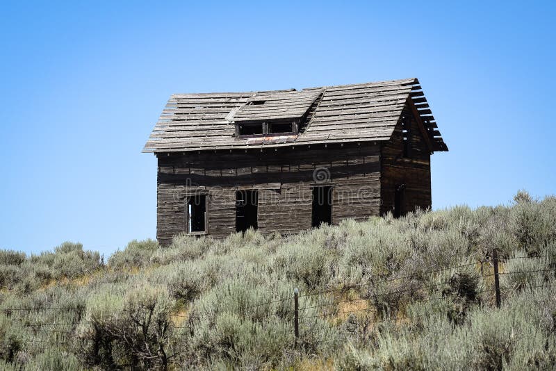 Old Homestead in Colorado stock image. Image of ancient - 119958943