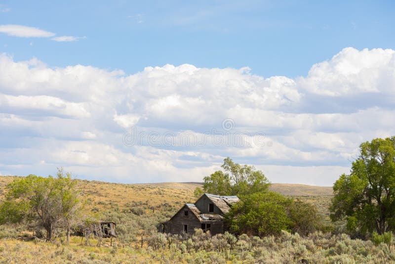 Old Homestead in Colorado stock image. Image of ancient - 119958943