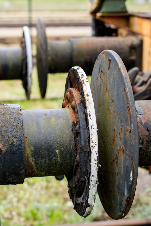 Old Hook Used in the Railways. Towing Hook for a Train or Wagon Stock ...