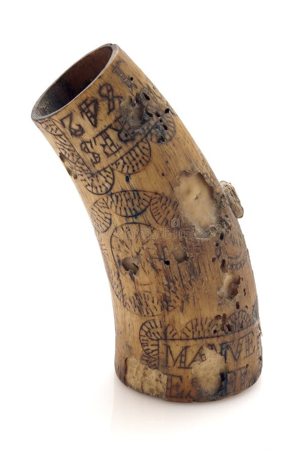 Old horn cup stock photo. Image of decorative, bone, bowl - 12362262