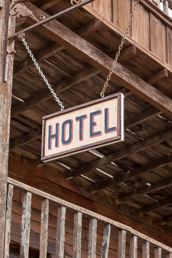 Old hotel stock image. Image of wild, sign, historic - 61861593