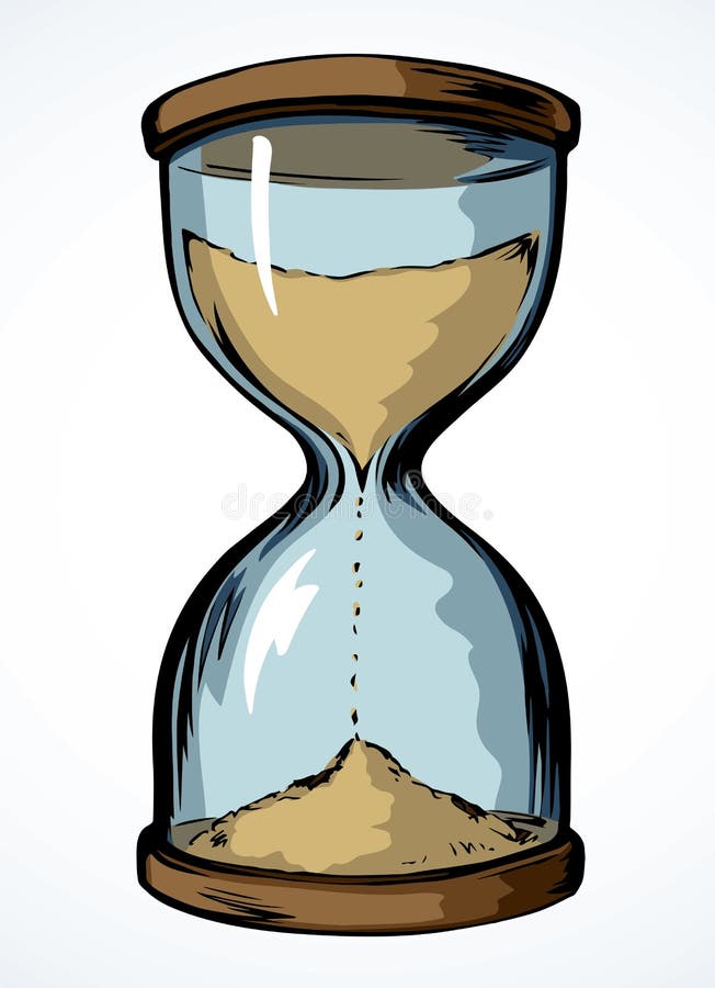 Simple Hourglass Drawing