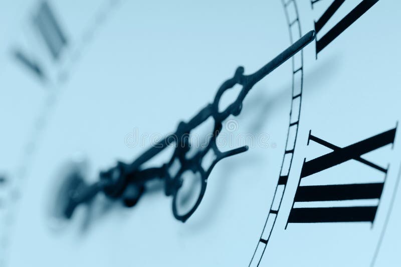 Old hours blue tone stock image. Image of hour, midnight - 11863779