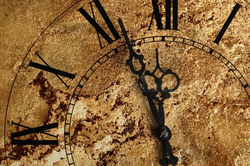 Old Hours with Figured Arrows Stock Photo - Image of hour, single: 11863816