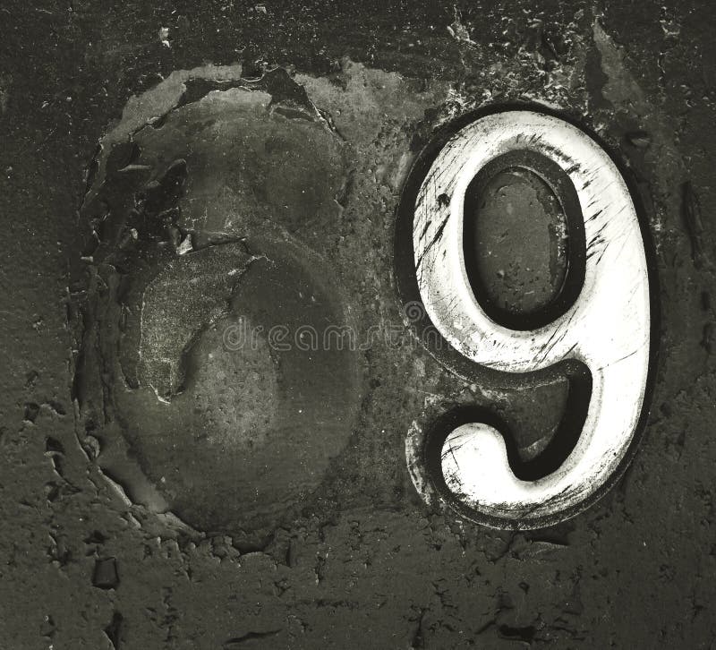 Old House Address Number 69 Stock Image - Image of house, loss: 267524405
