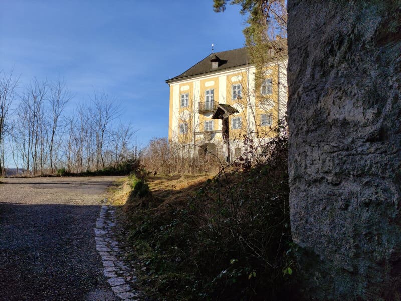 Old House with Austrian Style Stock Photo - Image of castle, wall ...