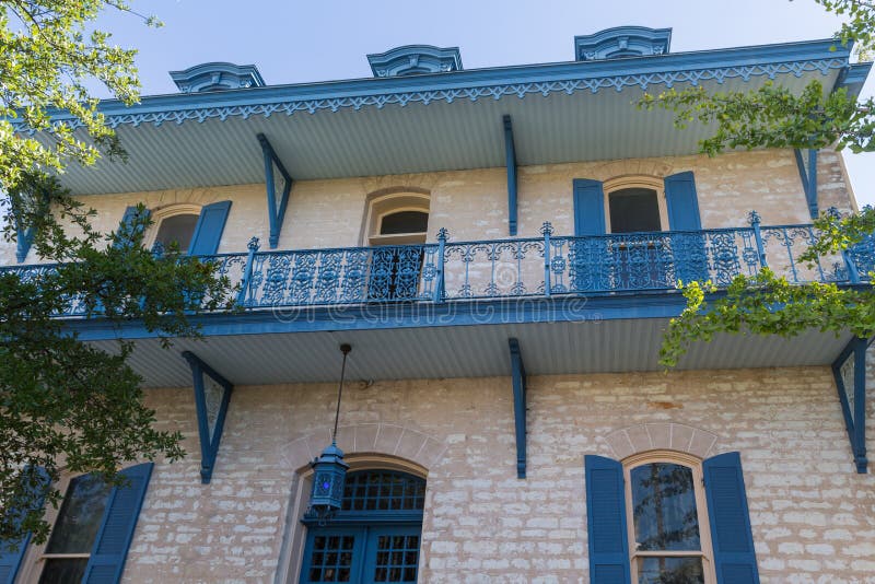 Old House in the Centre of Austin Texas Stock Image - Image of history ...