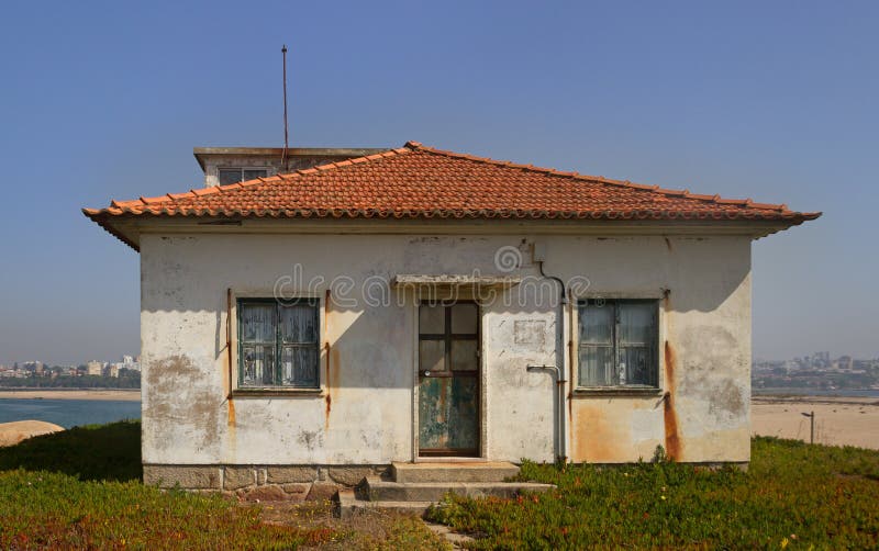 Old house on the coast. stock photo. Image of ocean, traditional - 88755840