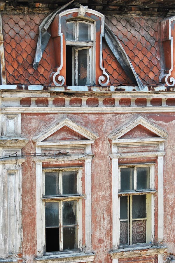 Old house deserted stock photo. Image of exterior, destroy - 36434120