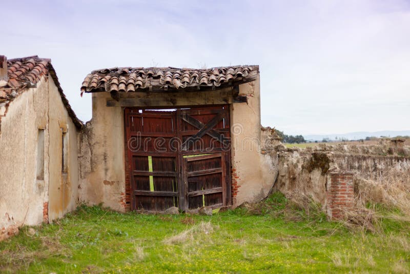 Old house deteriorated stock image. Image of exterior - 104316855