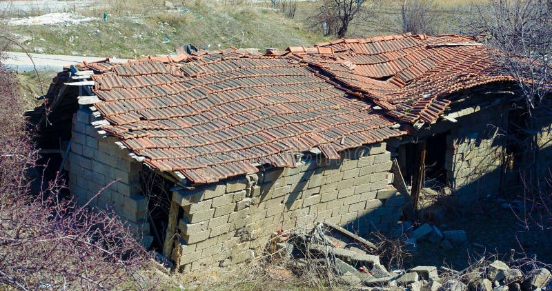 Man Falling off Roof stock image. Image of building, workers - 91723619