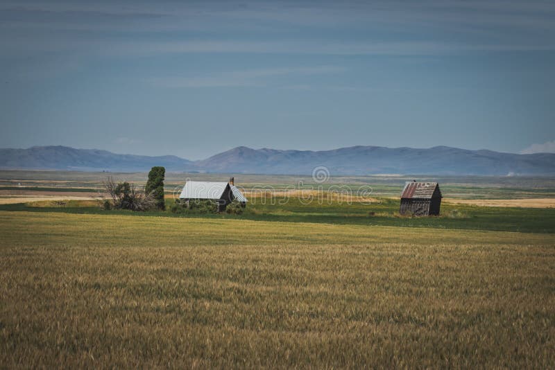 Abandoned Rustic Stone House Stock Image - Image of nature, estate ...
