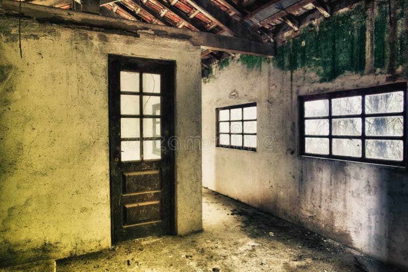 Old house stock photo. Image of interior, destruction - 49926766