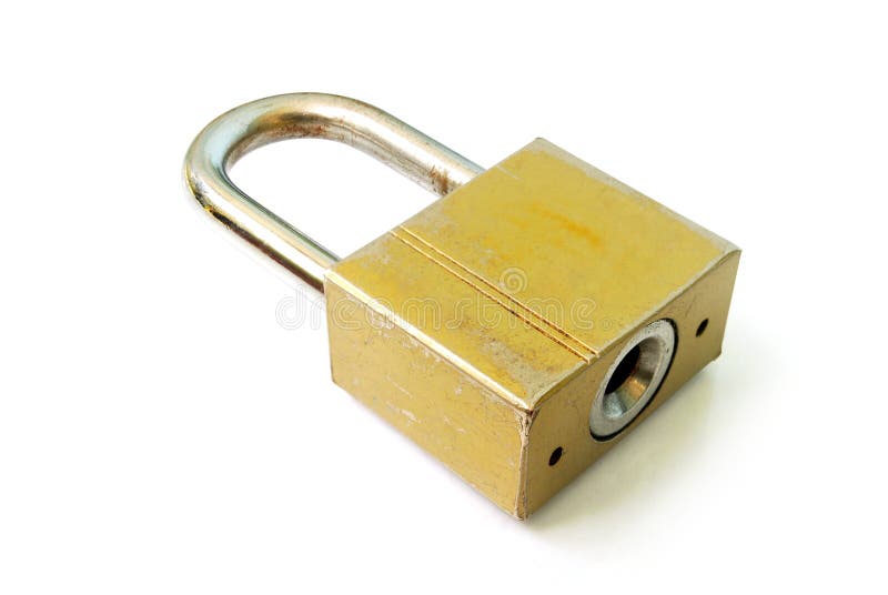 House Lock Key.with Clipping Path. Stock Image - Image of background ...