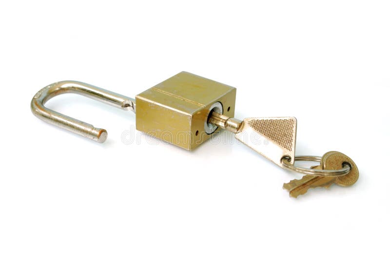 House Lock Key.with Clipping Path. Stock Photo - Image of piracy, guard ...