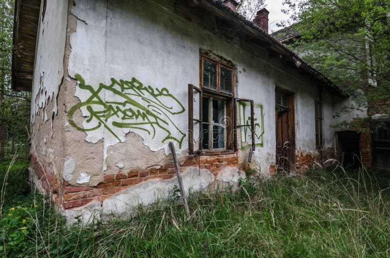 Old house in nature stock photo. Image of historical - 86382172