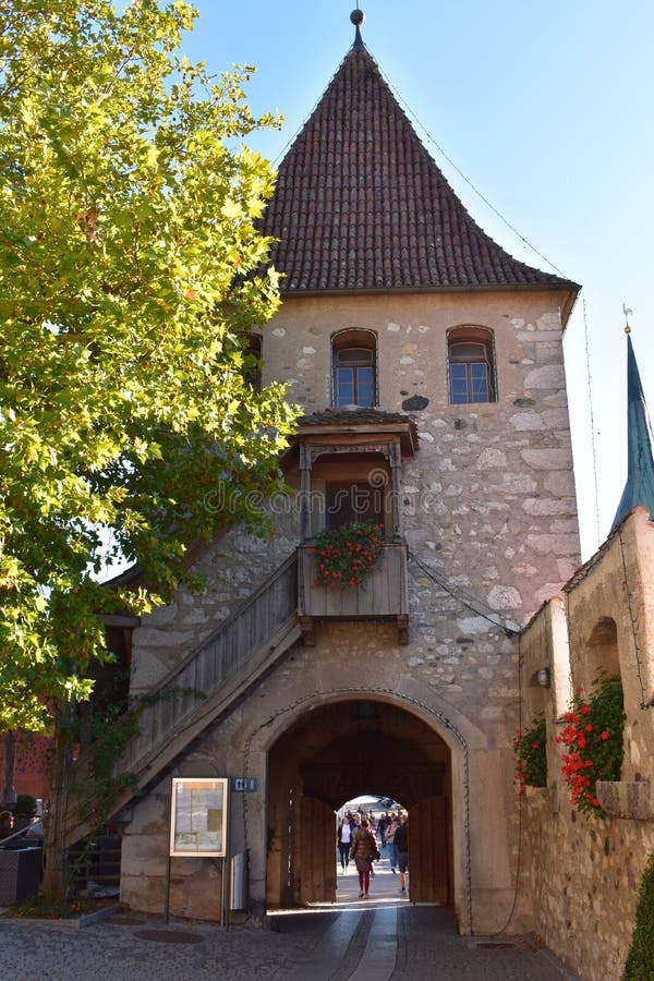 An Old House Representing a Gate that Enters the City. Editorial Image ...