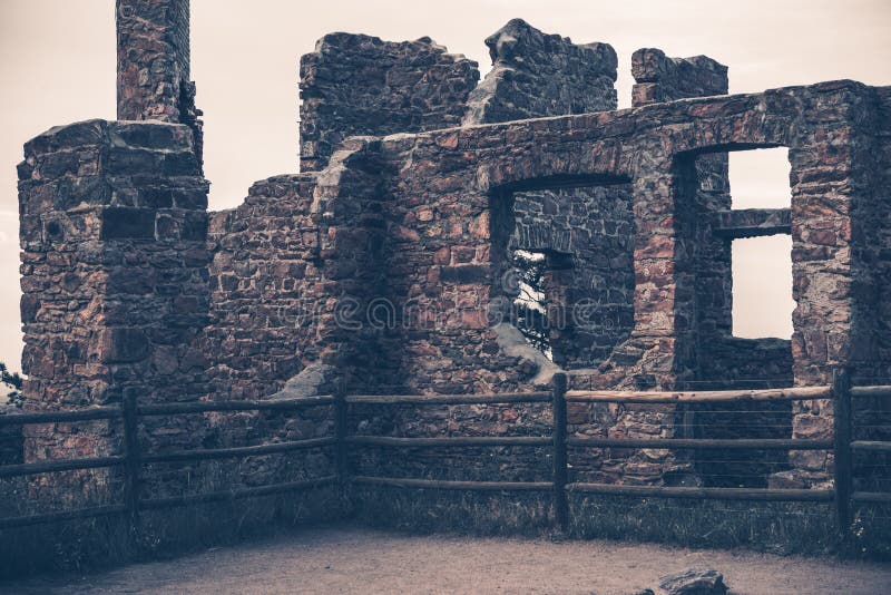 Old House Ruins stock image. Image of ruin, damaged, rock - 43061685