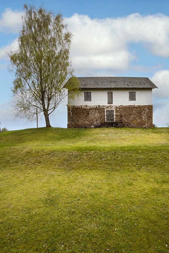 Old house in rural area stock photo. Image of scene - 300074328
