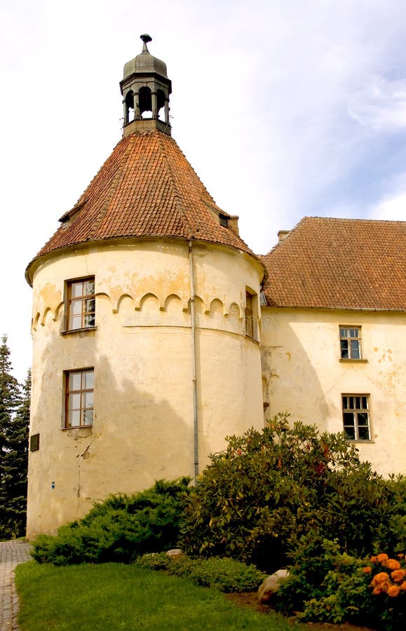 Old house with a tower stock image. Image of fort, palace - 11068519