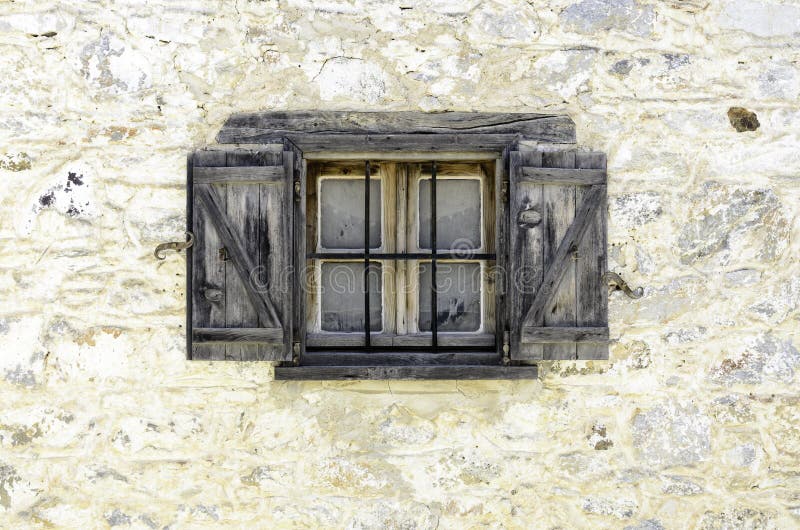 Old house windows stock photo. Image of architecture - 143841224