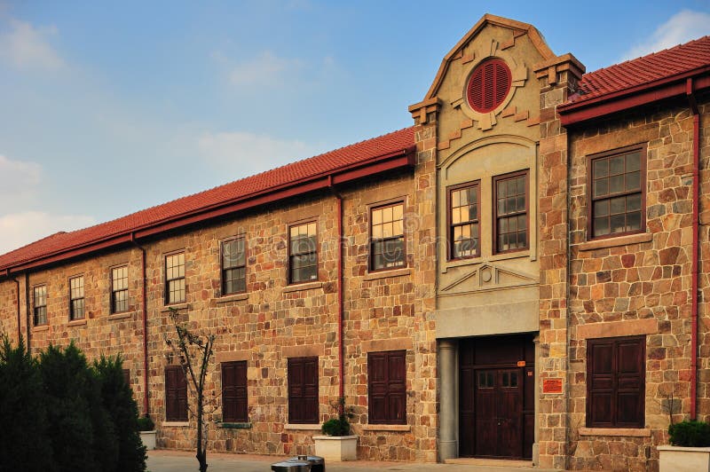 An Old House in Yantai, China Stock Photo - Image of wooden, house: 7609602