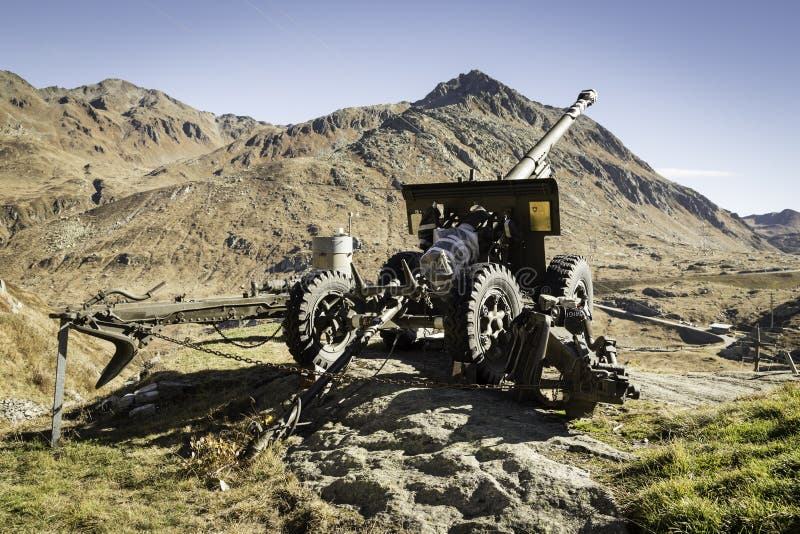 Old howitzer stock image. Image of howitzer, fortifications - 153310467
