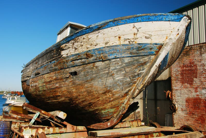 Old hull, ship wreck. stock image. Image of ship, object - 10127267