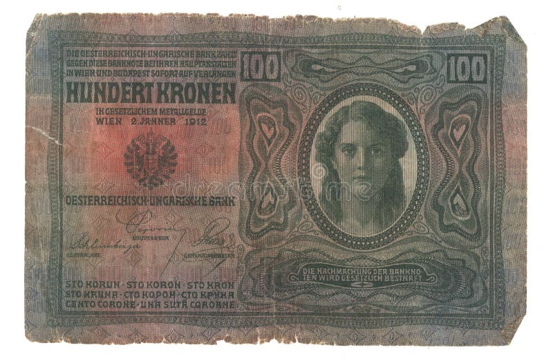 Old Hungarian banknote stock photo. Image of resolution - 5782676