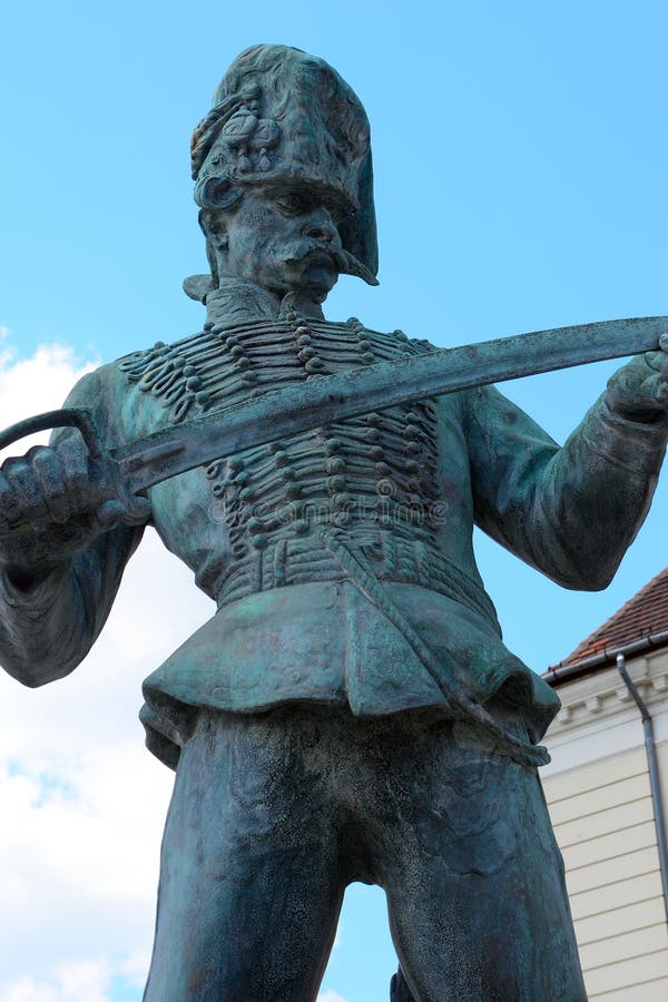 Old Hungarian Soldier Statue, Budapest, Hungary Stock Photo - Image of ...