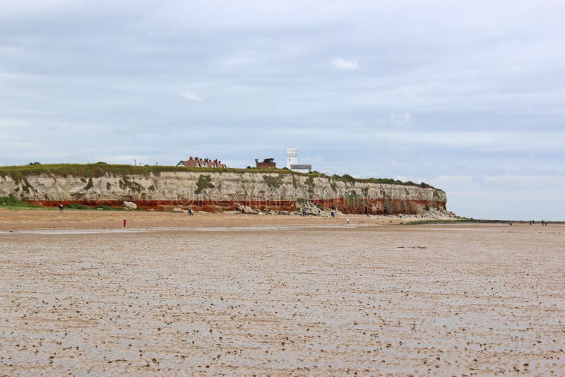 Beach at Old Hunstanton, Norfolk. Stock Image - Image of coast, sand ...