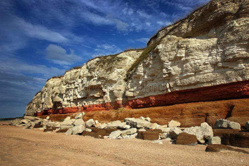 Old Hunstanton stock image. Image of scenic, dramatic - 41041201
