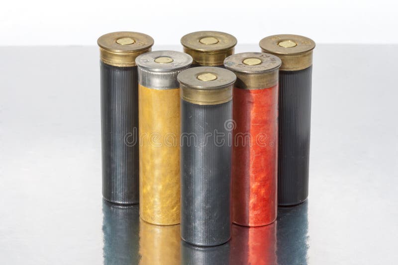 Old hunting shells stock image. Image of lead, metal - 32089137