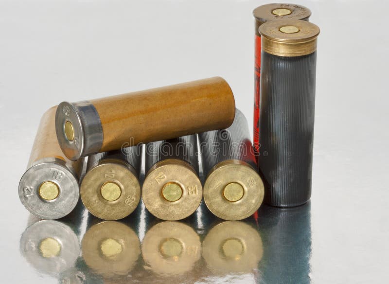 Old hunting shells stock photo. Image of weapon, armed - 32111388