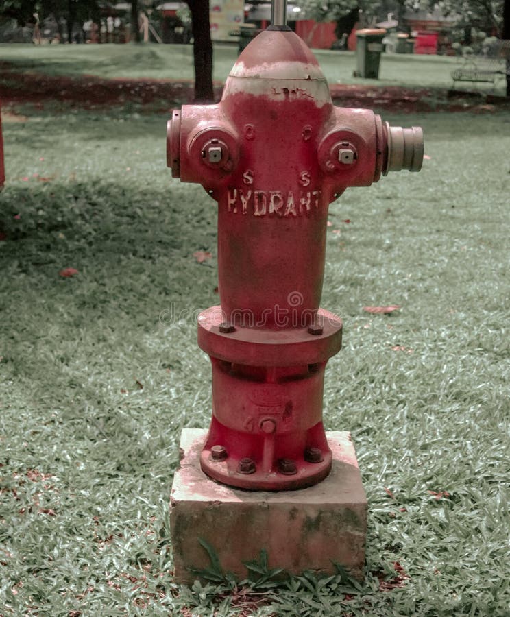 Old Hydrant that Placed on the Park Stock Photo - Image of vehicle ...