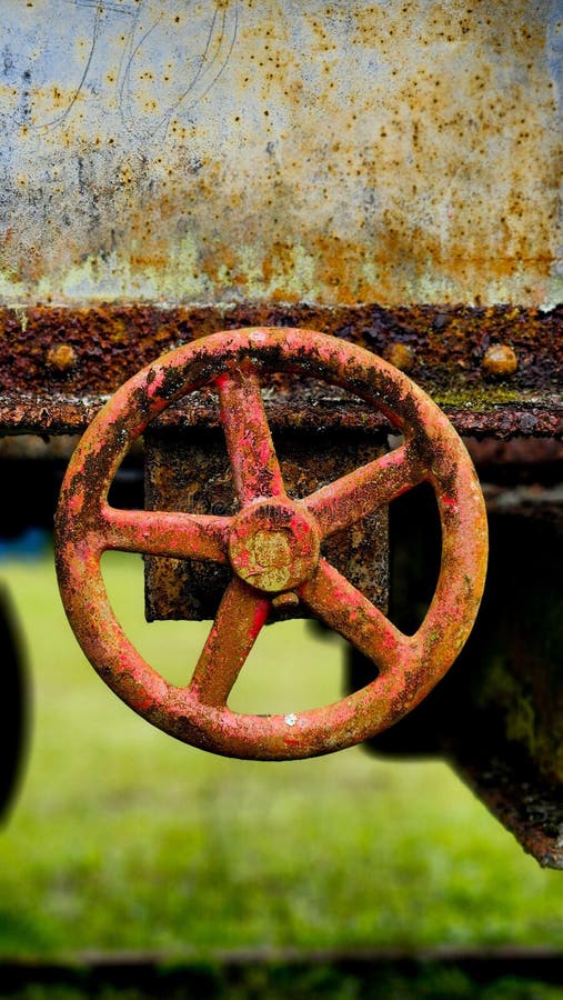 Old Hydraulic Record of a Train Stock Photo - Image of nostalgia ...