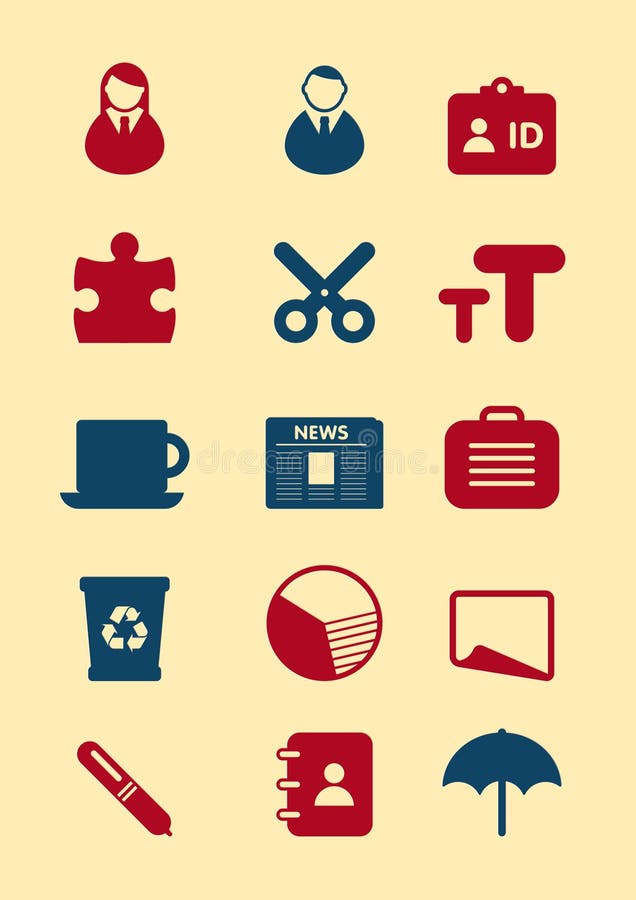 Old icon set stock illustration. Illustration of audio - 24051871