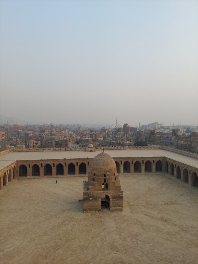 Old Iconic Architecture Building in Egypt Stock Image - Image of floor ...