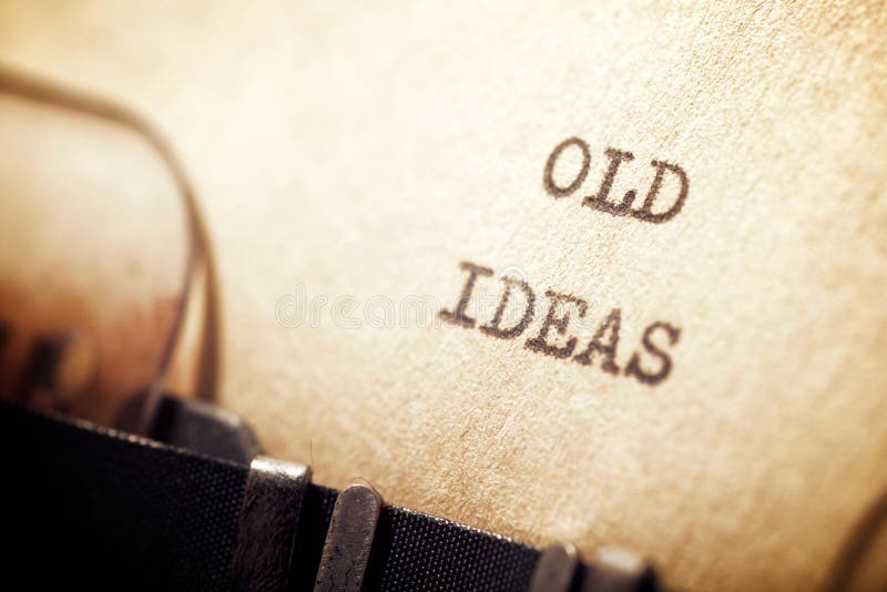 Old ideas phrase stock image. Image of ancient, obsolete - 199088207