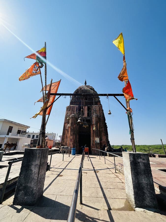 Old Indian Temple of Shiva in Rajasthan Stock Photo - Image of building ...