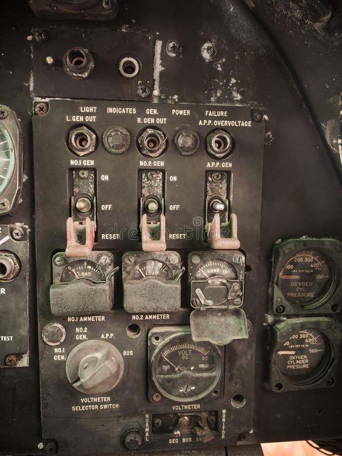 Old indicater pane stock photo. Image of ammeter, control - 47394144