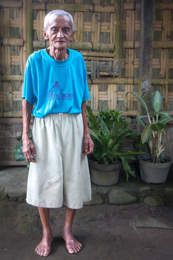 Elderly Man in the Town of Bukittinggi Editorial Stock Photo - Image of ...
