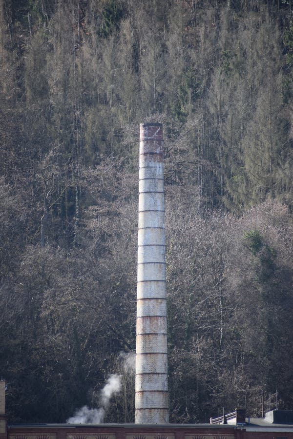 Old round chimney stock image. Image of building, landmark - 241709035