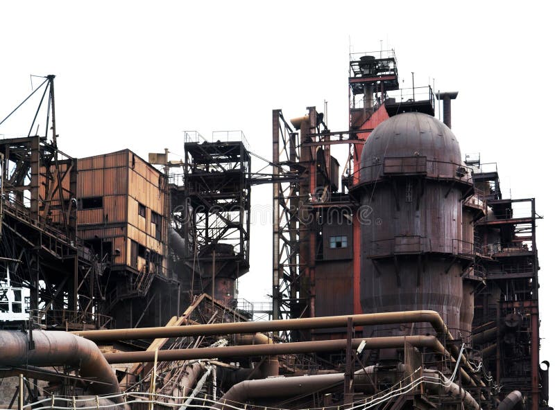 Old industrial factory stock image. Image of factory - 25005735